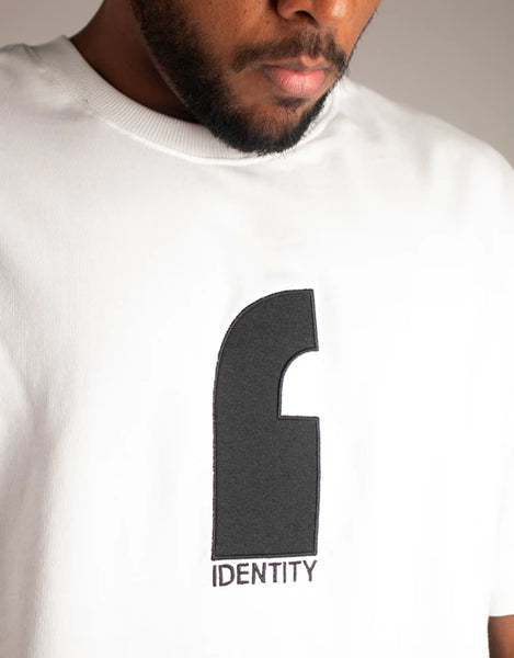 Comma | Identity Is Everything | Oversized T-shirt | White – Angi Clothing